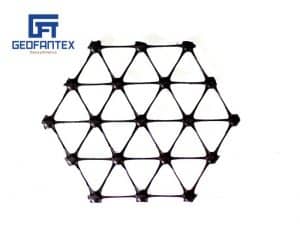 Geomallas:Poliéster de polipropileno con fibra de vidrio triaxial